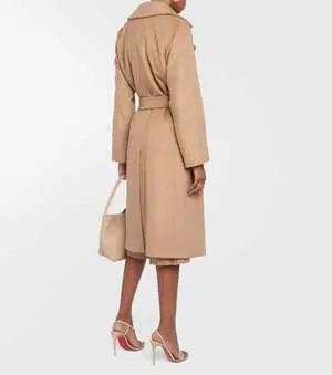 Max Mara Manuela Camel Hair Coat - Brown