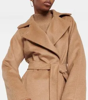 Max Mara Manuela Camel Hair Coat - Brown