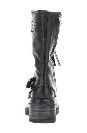 A.S.98 Emory Lug Sole Boots - Black