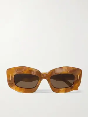 Loewe Screen Square-frame Sunglasses - Brown