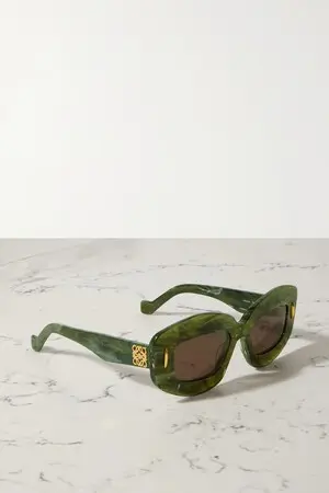Loewe Screen Square-frame Sunglasses - Green