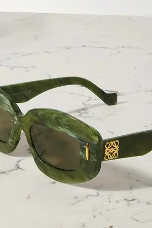 Loewe Screen Square-frame Sunglasses - Green