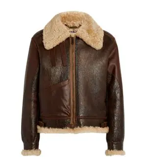 Ralph Lauren Shearling Aviator Jacket