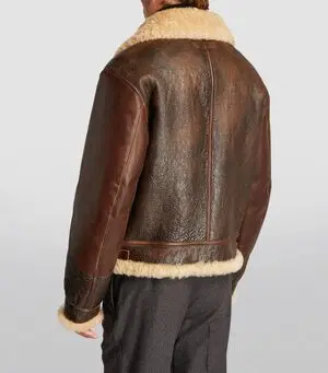 Ralph Lauren Shearling Aviator Jacket