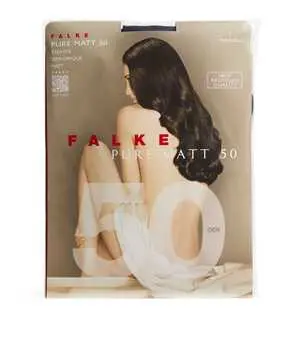Falke Pure Matt 50 Tights Blue