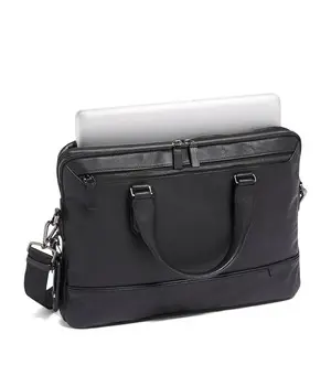 Tumi Leather Harrison Briefcase