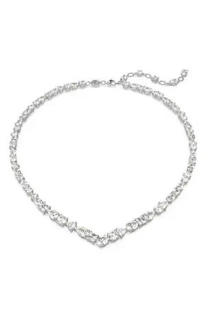 SWAROVSKI Mesmera Crystal Necklace - Silver