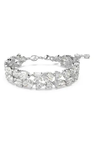 SWAROVSKI Mesmera Crystal Bracelet - Silver