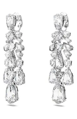 SWAROVSKI Mesmera Crystal Chandelier Clip-on Earrings