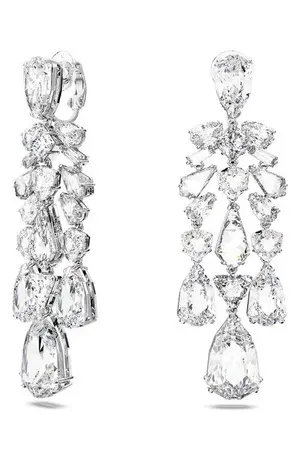 SWAROVSKI Mesmera Crystal Chandelier Clip-on Earrings