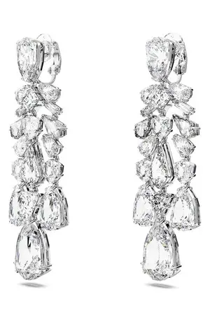 SWAROVSKI Mesmera Crystal Chandelier Clip-on Earrings