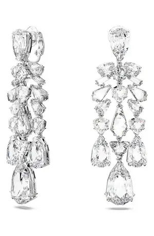 SWAROVSKI Mesmera Crystal Chandelier Clip-on Earrings