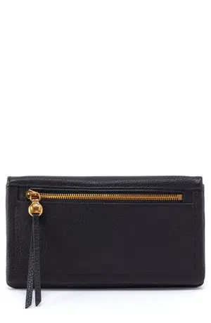Hobo Lumen Leather Bifold Wallet - Black