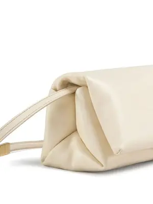 Marni Mini Prisma Leather Shoulder Bag - Neutrals