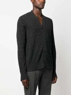 Etro Cable-knit Cashmere Cardigan
