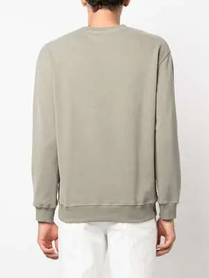 Brunello Cucinelli Crew Neck Cotton Sweatshirt
