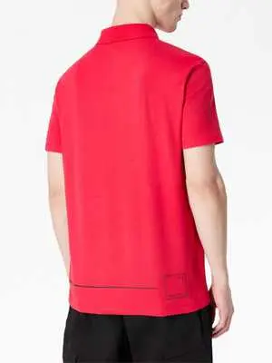 Armani Exchange Logo-print Jersey Polo Shirt