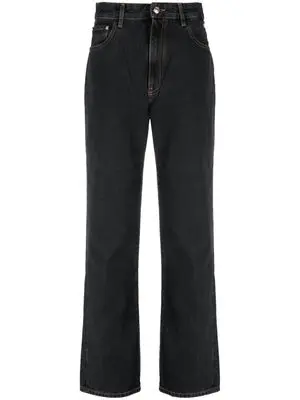 Gcds Rhinestone-embellished Straight Jeans