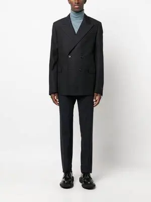 LANVIN Checked Double-breasted Blazer