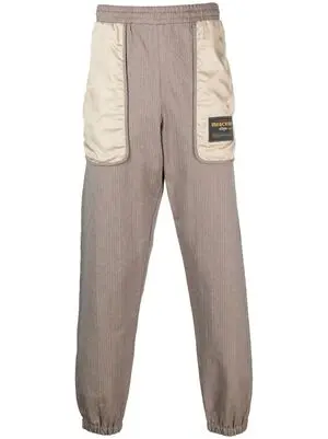 Moschino Logo-patch Panelled Track Pants