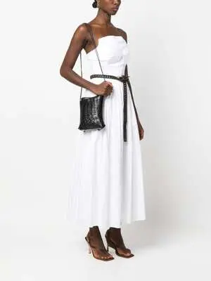 Hereu Trena Leather Crossbody Bag - Black