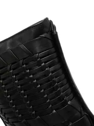 Hereu Trena Leather Crossbody Bag - Black