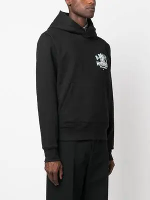 Amiri Logo-print Cotton Hoodie