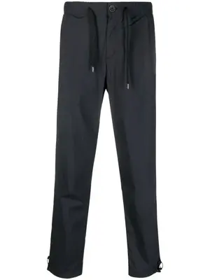 Herno Drawstring-waist Tapered Trousers