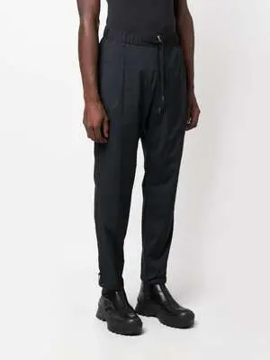 Herno Drawstring-waist Tapered Trousers