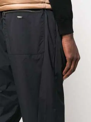 Herno Drawstring-waist Tapered Trousers