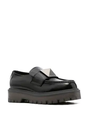 Valentino Garavani One Studded Platform Loafers
