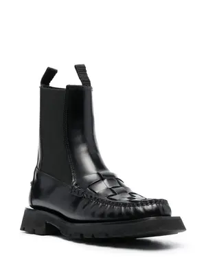Hereu Alda Woven Chelsea Boots