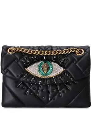 Kurt Geiger Mini Kensington Eye Crystal-embellished Crossbody Bag