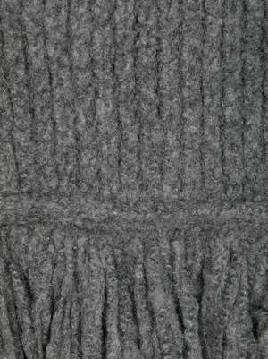 Alanui Finest Cashmere-silk Scarf - Grey