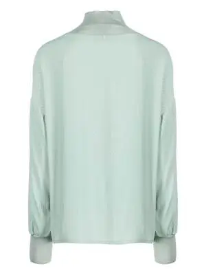 Lorena Antoniazzi High-neck Wide-sleeves Jumper