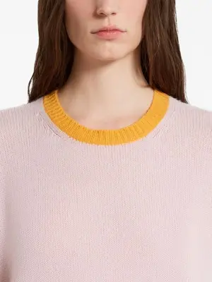 Marni Colour-block Cashmere Jumper