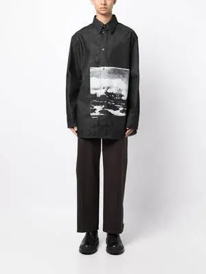 OAMC Graphic-print Cotton Shirt