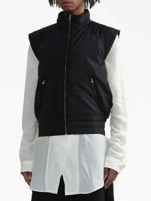 Random Identities Cap-sleeved Gilet