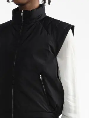 Random Identities Cap-sleeved Gilet