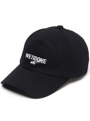 We11Done Logo-print Cap - Black