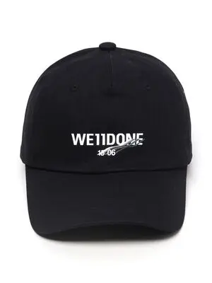 We11Done Logo-print Cap