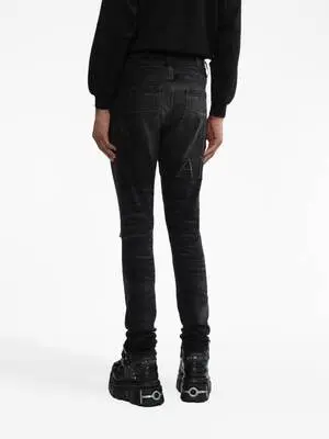 Amiri Crystal-embellished Skinny Jeans