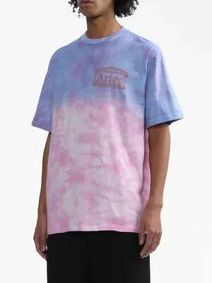 Aries Logo-print Tie-dye T-shirt