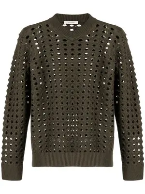 CRAIG GREEN Long-sleeve Perforated Sweatshirt
