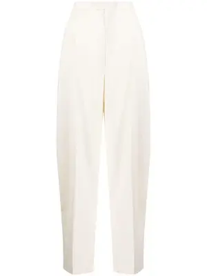 ANOUKI Wool-blend Wide-leg Trousers