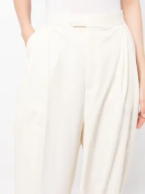 ANOUKI Wool-blend Wide-leg Trousers