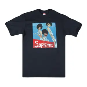 Supreme Group T-shirt 'navy - Blue