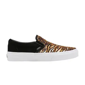 VANS Classic Slip-on Soft Suede Tiger - Orange