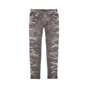PURPLE BRAND Low Rise Skinny Jeans 'charcoal Faded - Grey