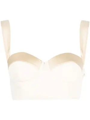 Moschino Cropped Tank Top